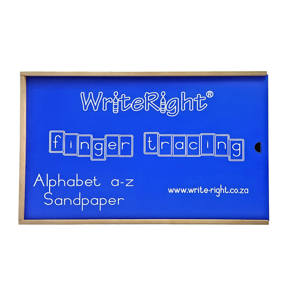 Wooden Sandpaper Alphabet Letter - a to z & Discover your Fingers ...