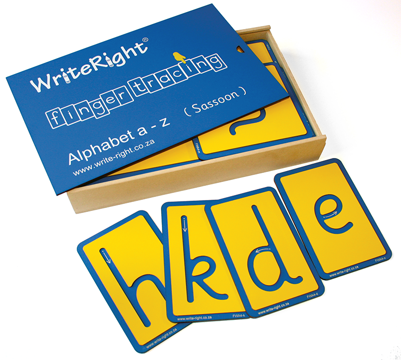 Wooden Alphabet Letter Box - a to z & Discover your Fingers – WriteRight