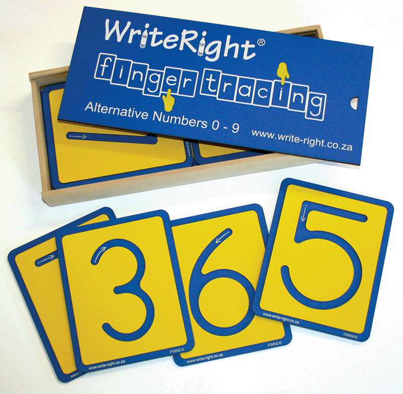 Wooden Number Box 0 - 9 & Discover your Fingers – WriteRight