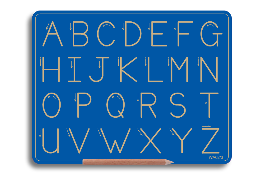 Wooden Capital Letter Board - Alt Print – WriteRight