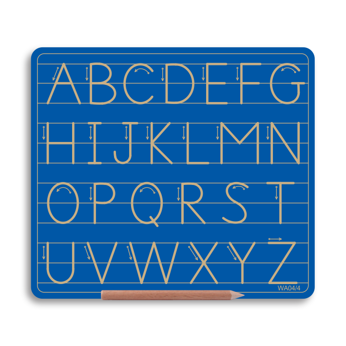 Wooden Capital Alphabet Board - Sassoon – WriteRight