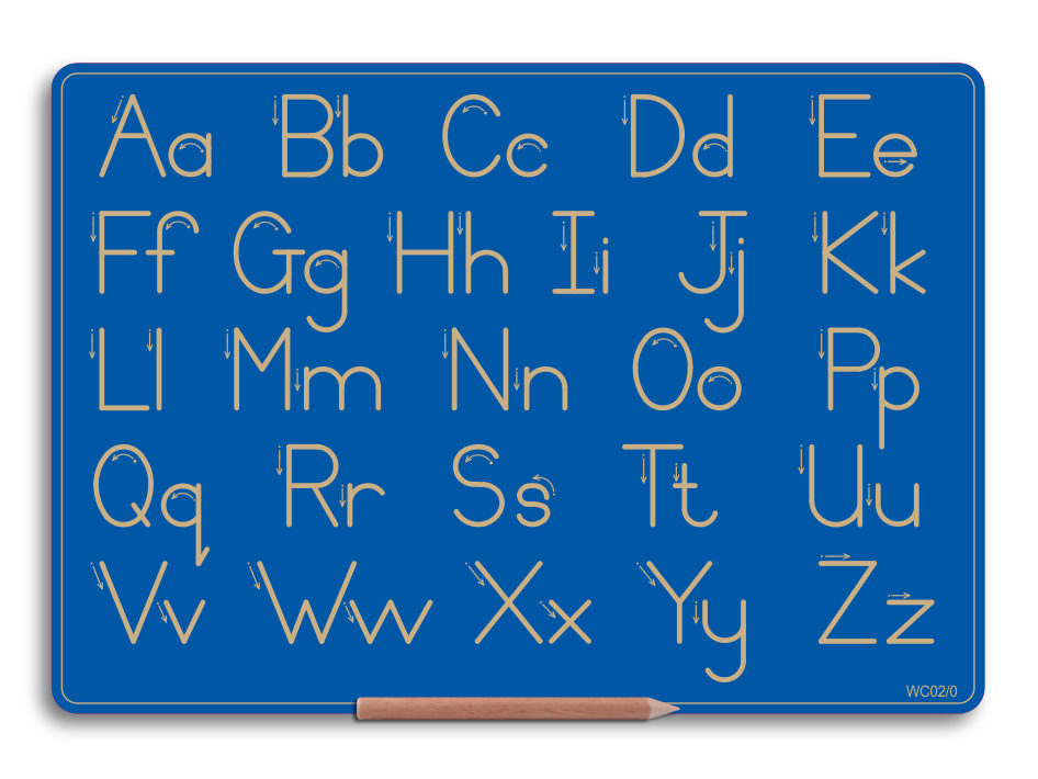 Wooden Alphabet Combo Boards - Capital and Lowercase letters – WriteRight