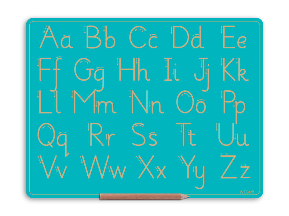 Wooden Combo Alphabet Boards - Capital & Lowercase – WriteRight